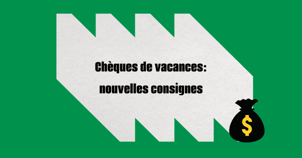 Chèque de vacances: les dates - CSD construction